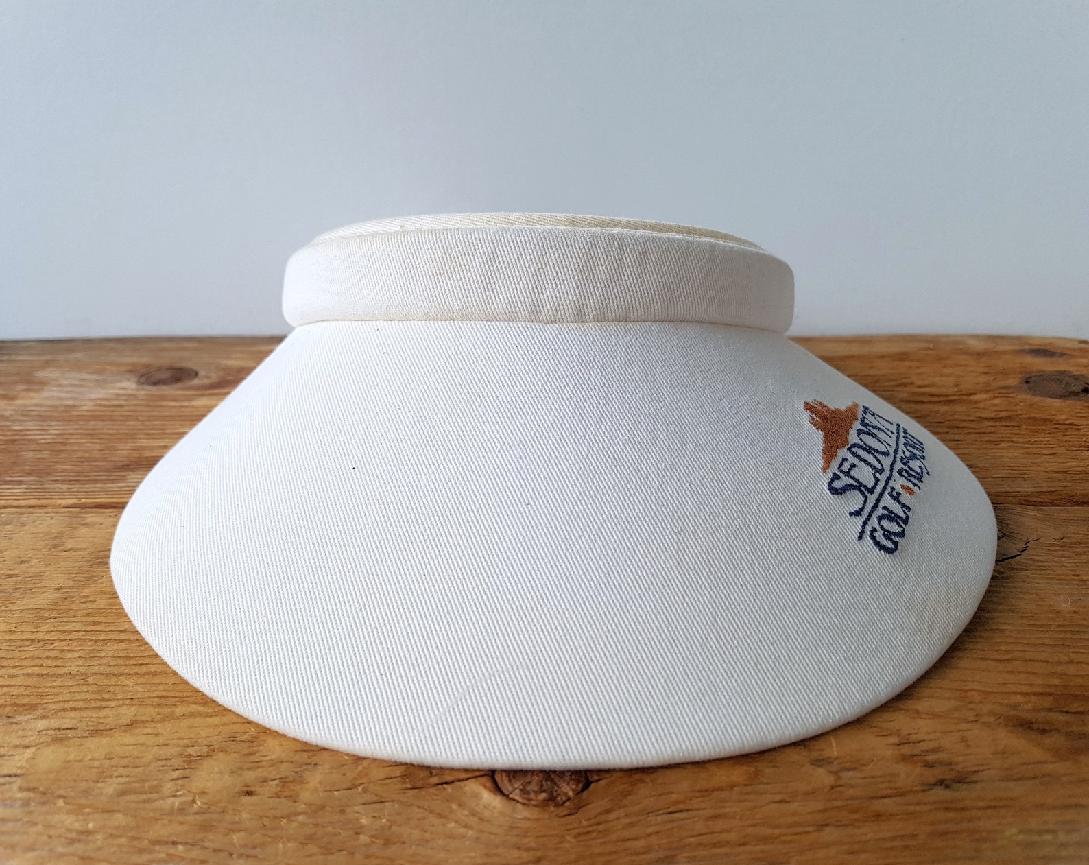 Vintage SEDONA Golf Resort Sun Visor Hat - Made in USA by Imperial ...