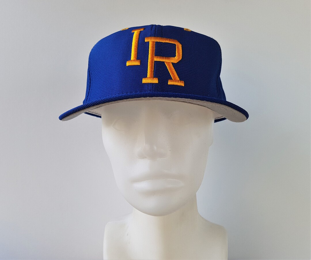 Vintage 90s IR Letters Unknown Logo New Era Licensed Snapback Hat Made ...