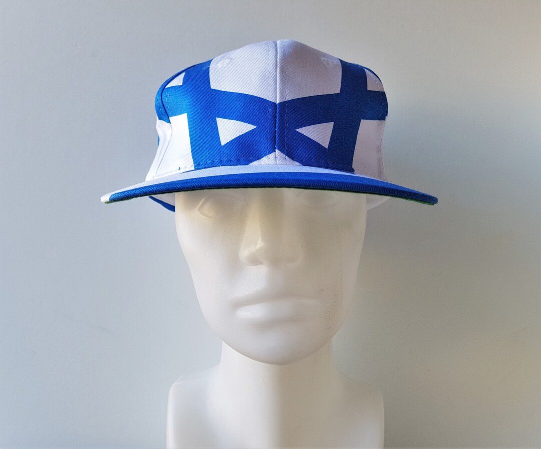 Vintage 90s Israeli Flag Team ISRAEL Snapback Hat Rare Deadstock Big ...