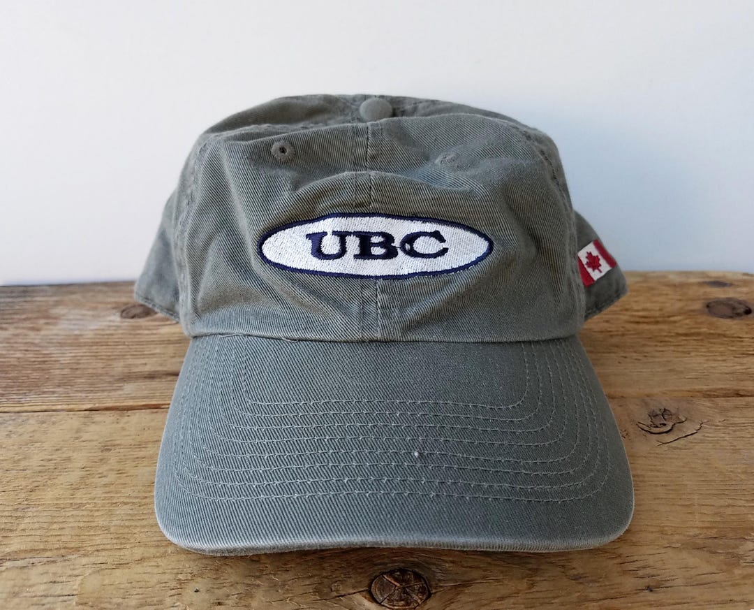 Vintage UBC University of British Columbia Strapback Hat Unstructured ...
