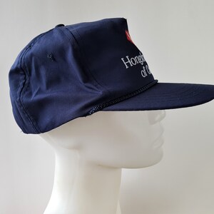 Vintage Hongkong Bank of Canada Navy Blue Rope Snapback Hat - Pre HSBC ...