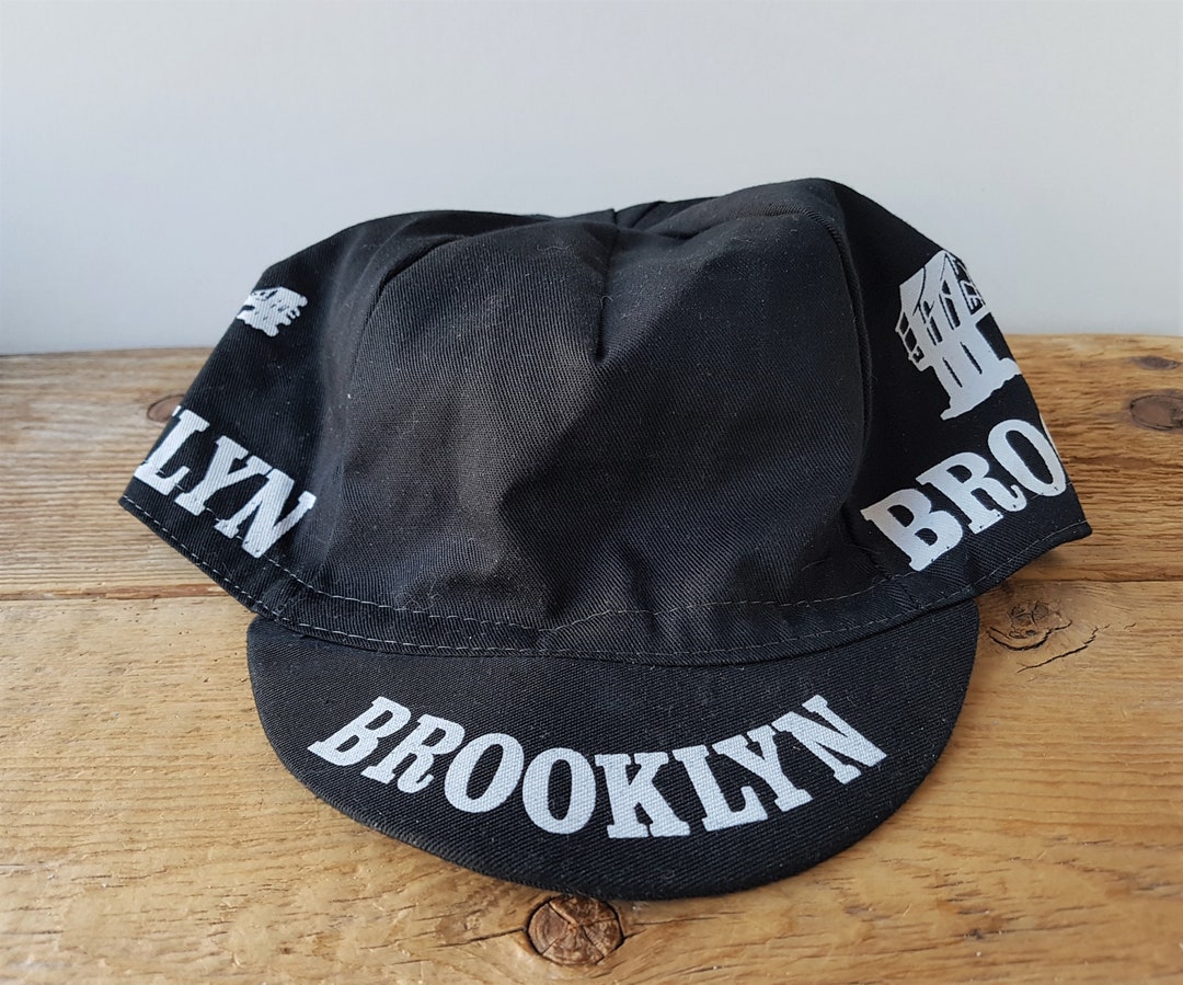 Vintage BROOKLYN Cycling Cap Giordana Cotton Biking Hat Made - Etsy