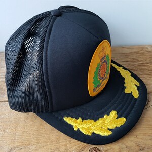 Vintage 80s RCMP High River Alberta Trucker Hat Royal Canadian Mounted ...