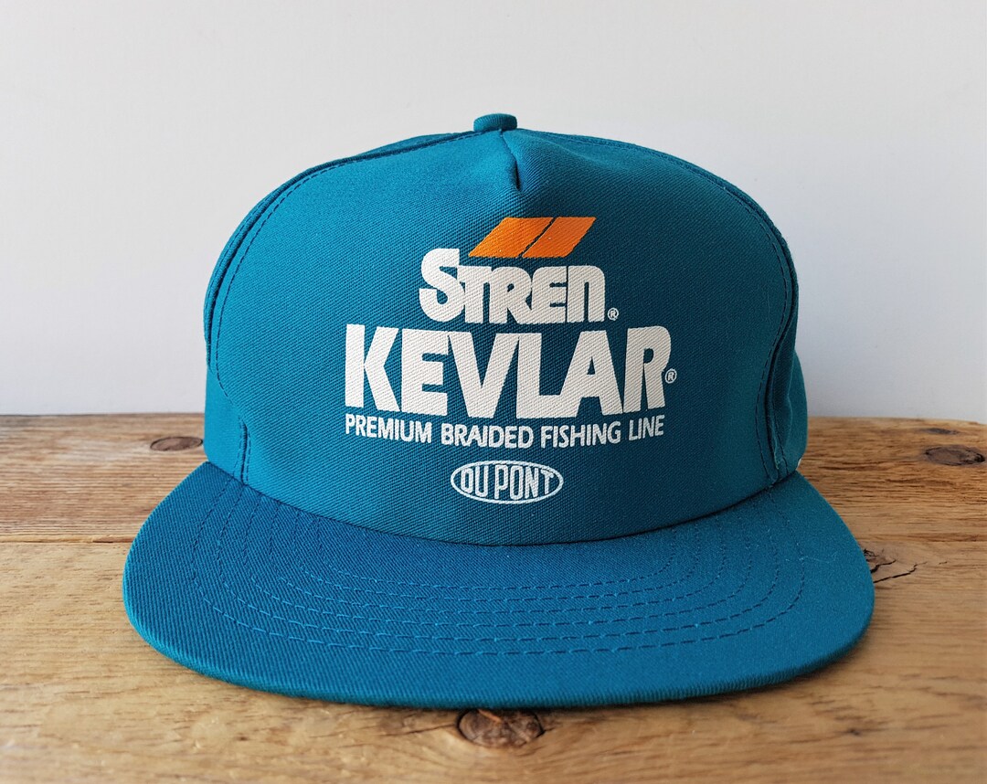 Vintage STREN® Dupont® KEVLAR® Snapback Hat - Made in USA - Premium ...