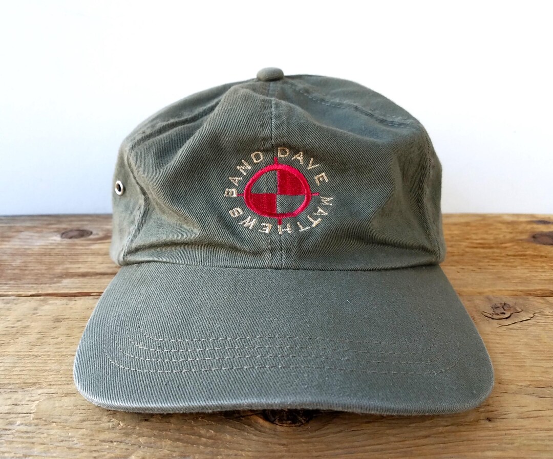 Vintage 90s Dave Matthews Band DMB Tour Promo Dad Hat - Unstructured ...