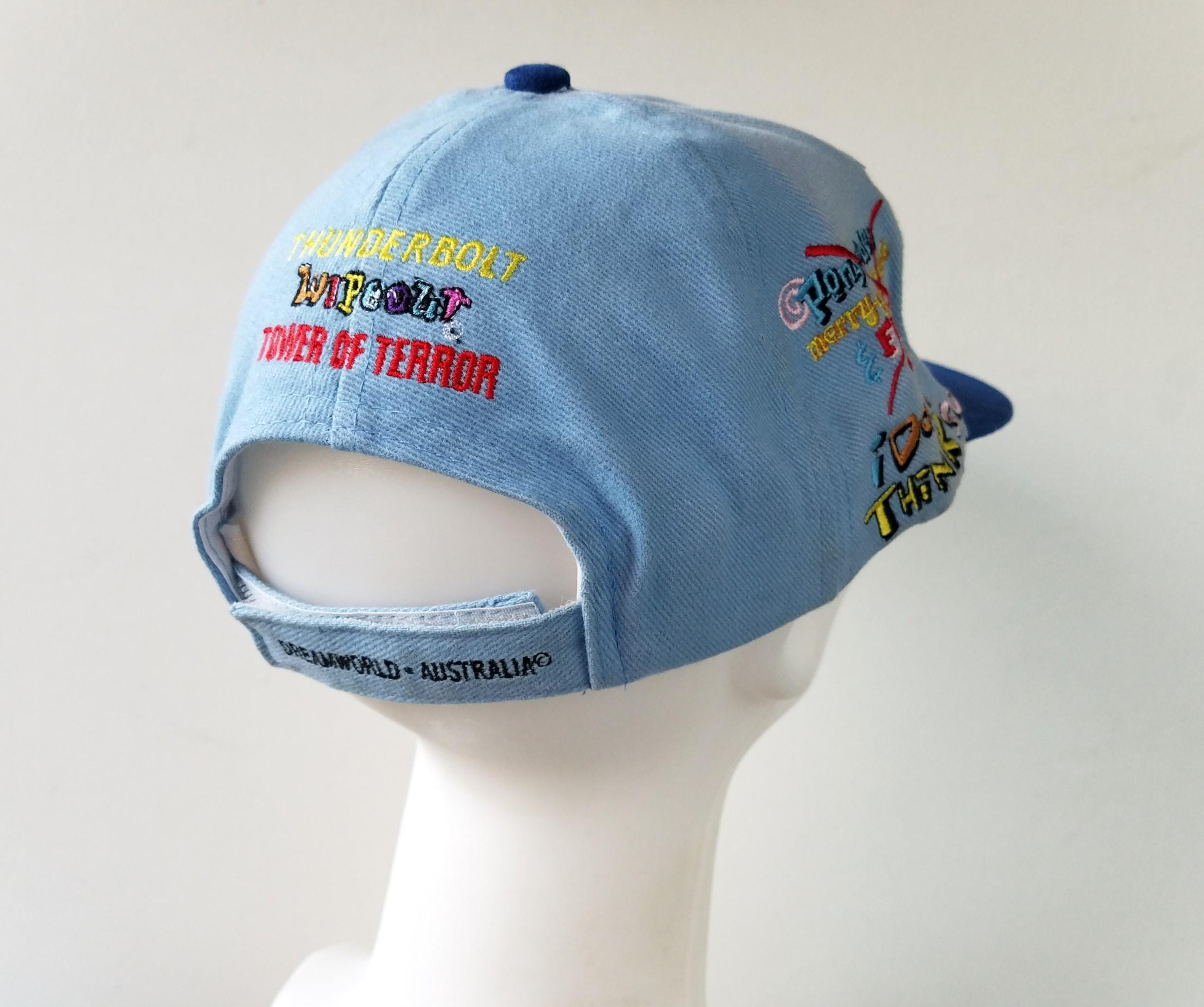 Vintage 90s DREAMWORLD AUSTRALIA Theme Park Promo Hat - Embroidered ...