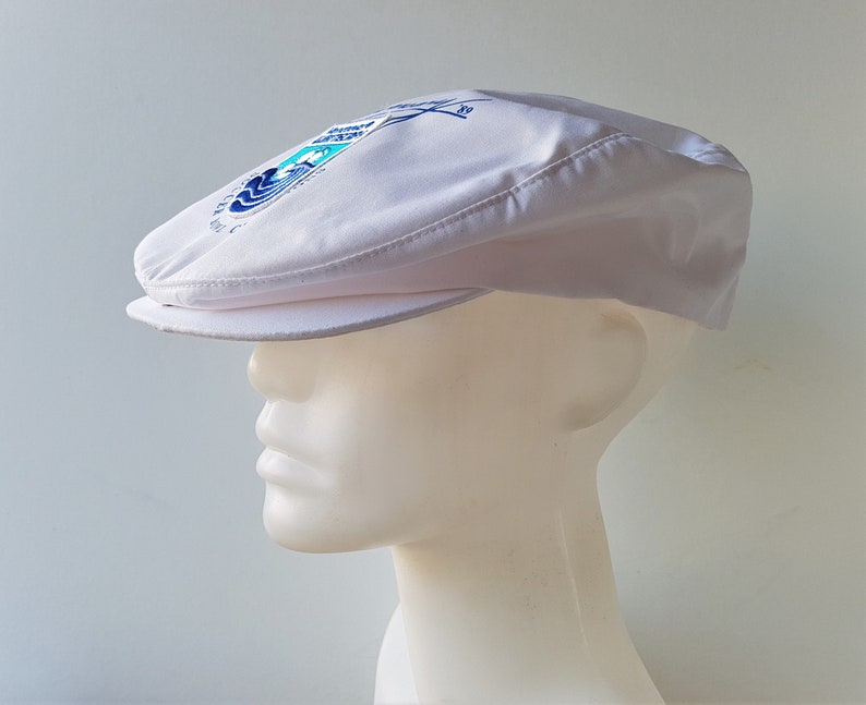 Vintage 1989 VANCOUVER WHITECAPS Flat Newsboy Snapback Hat 10th ...