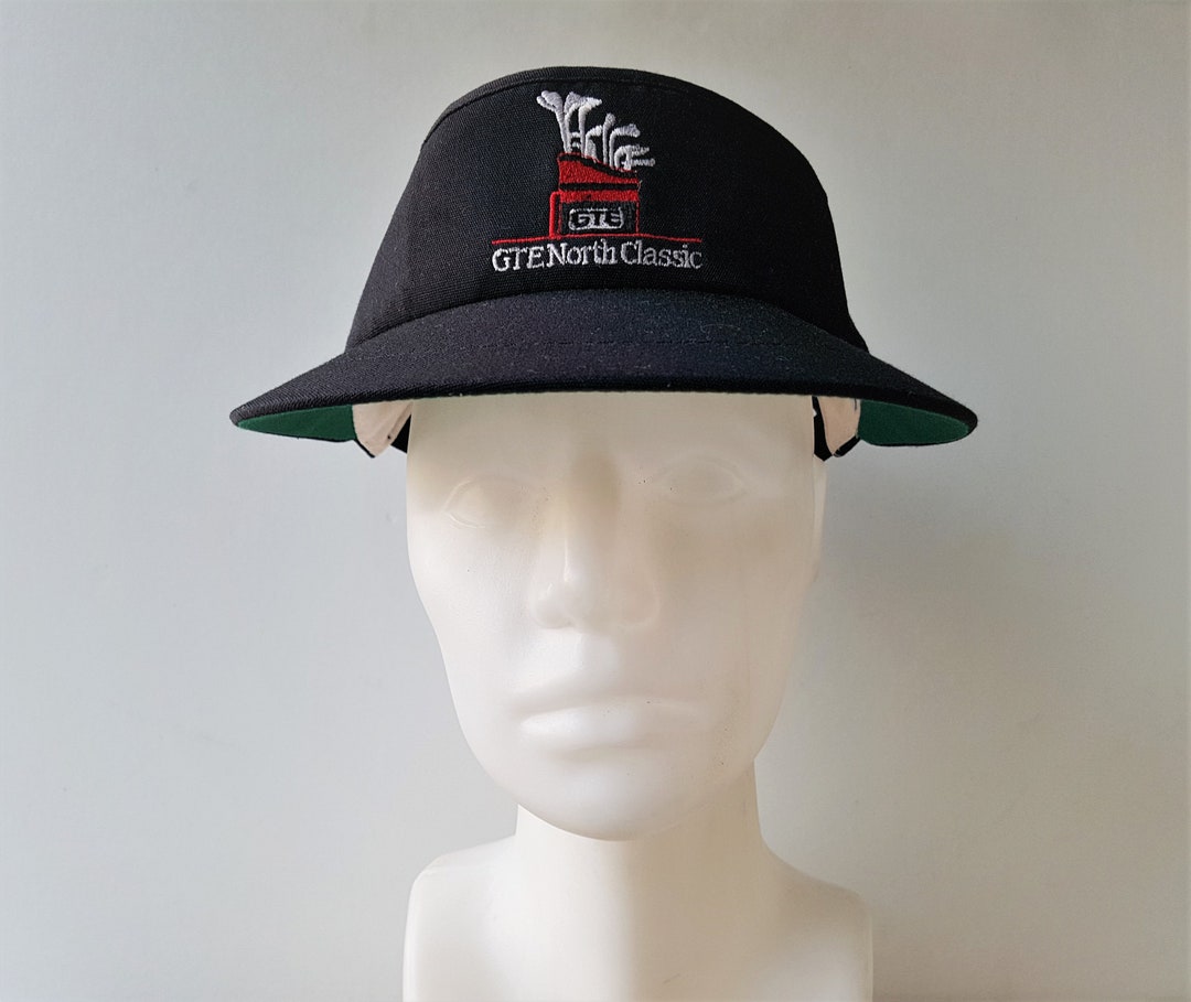 Vintage GTE North Classic Golf Sun Visor Strapback Hat - Made in USA by ...