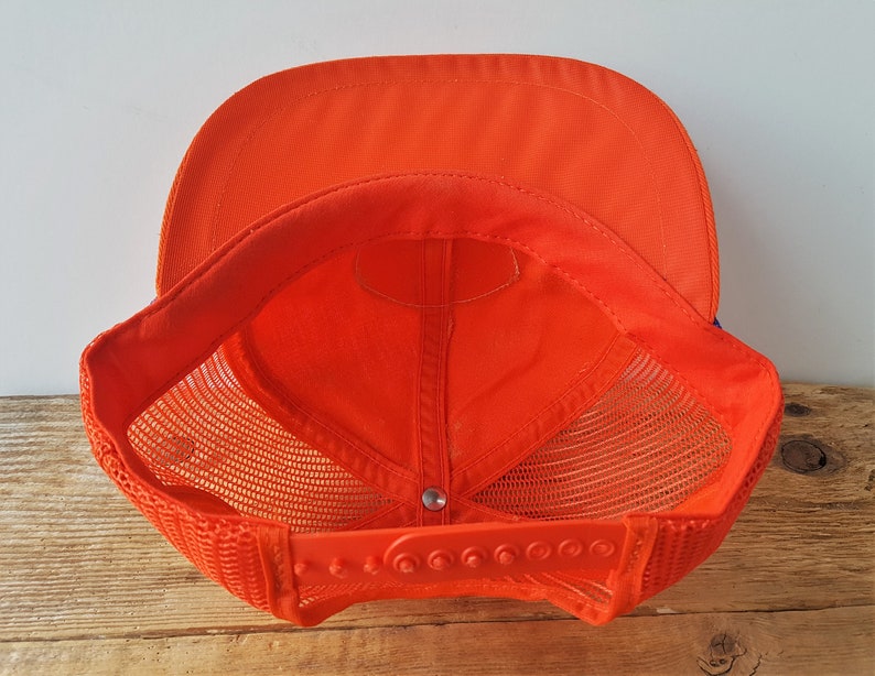 Vintage 80s Hoechst HOE-GRASS Trucker Hat Made in USA Farming ...