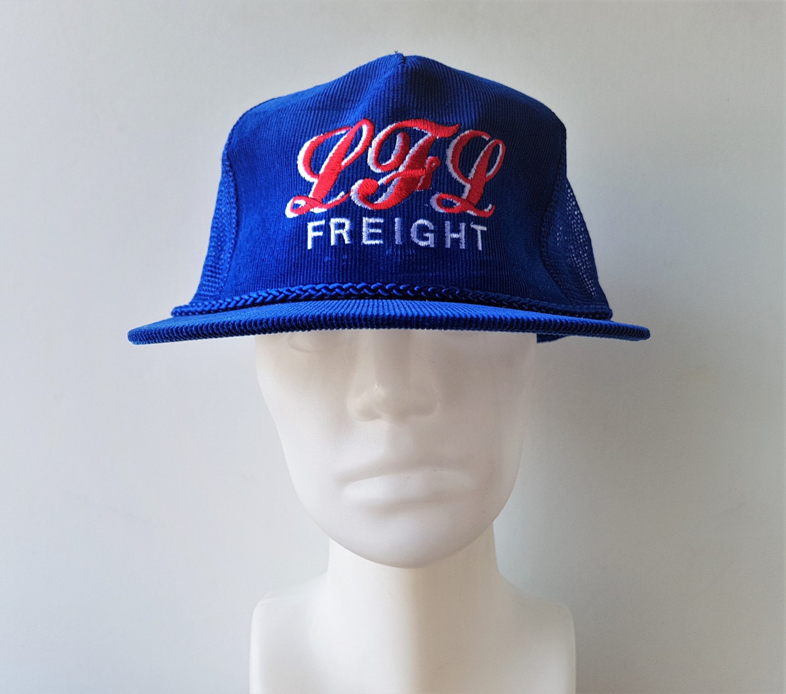 Vintage LFL Freight Corduroy Rope Lined Trucker Hat - Langley Freight ...