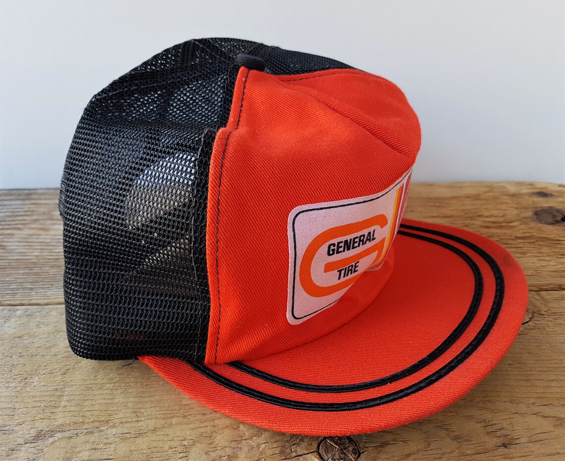 Vintage 1970s 80s GENERAL TIRE Regina Trucker Hat K-brand Canada ...