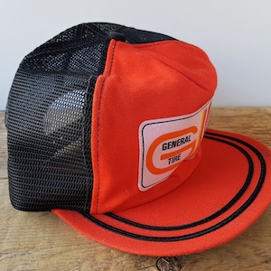 Vintage 1970s 80s GENERAL TIRE Regina Trucker Hat K-brand Canada ...