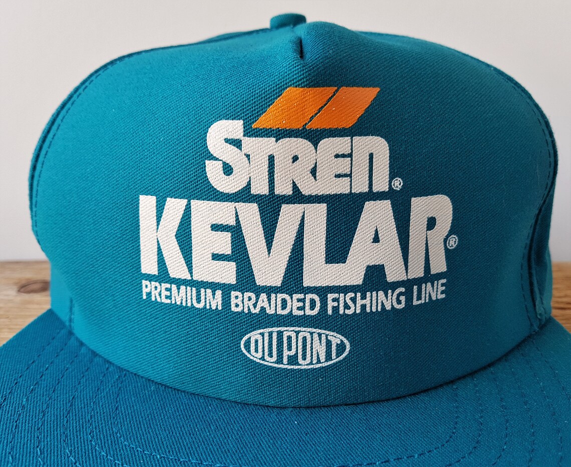 Vintage STREN® Dupont® KEVLAR® Snapback Hat - Made in USA - Premium ...