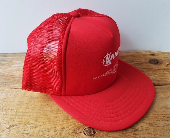 Vintage 80s KANGO Electric Jack Hammer Trucker Hat To… - Gem