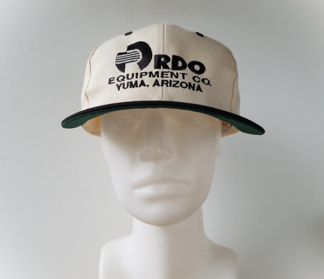 Vintage 90s RDO EQUIPMENT Snapback Hat Yuma Arizona - John Deere Dealer ...
