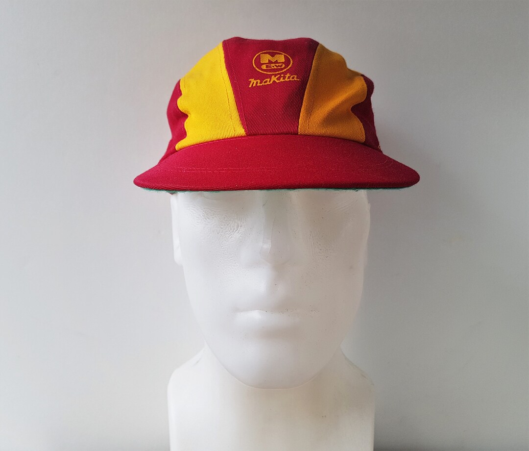 Vintage 70s Rare MAKITA Electric Power Tools Cycling Hat Made in Japan ...
