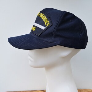 Vintage USS Dwight D. Eisenhower Cvn 69 Snapback Hat Made in USA Ajd ...