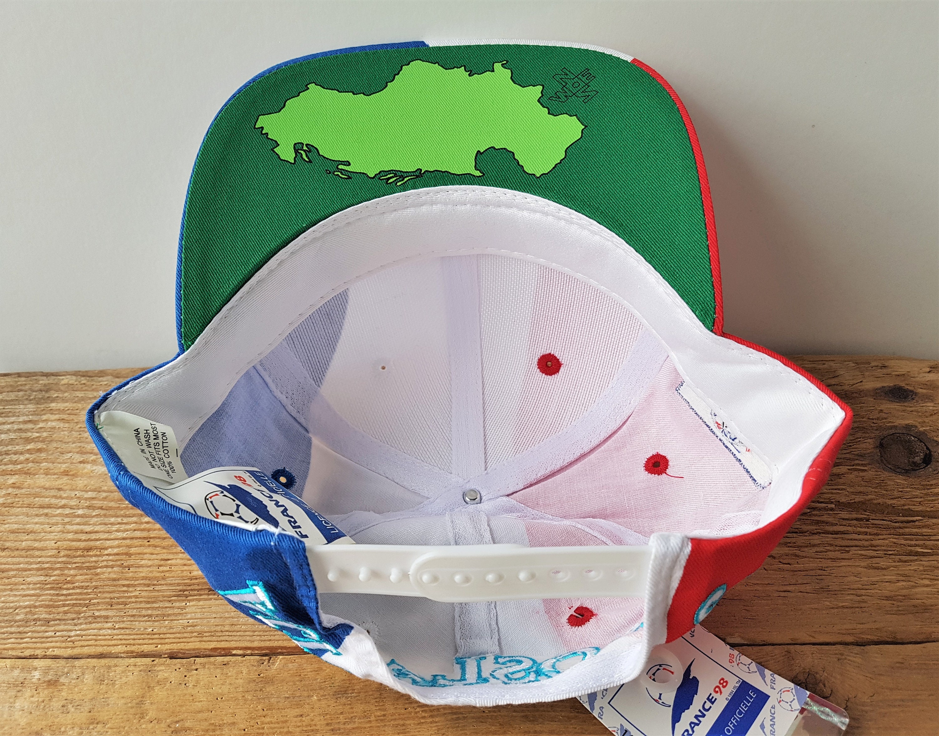 Vintage Yugoslavia France 98 World Cup Snapback Hat, Official Licensed ...