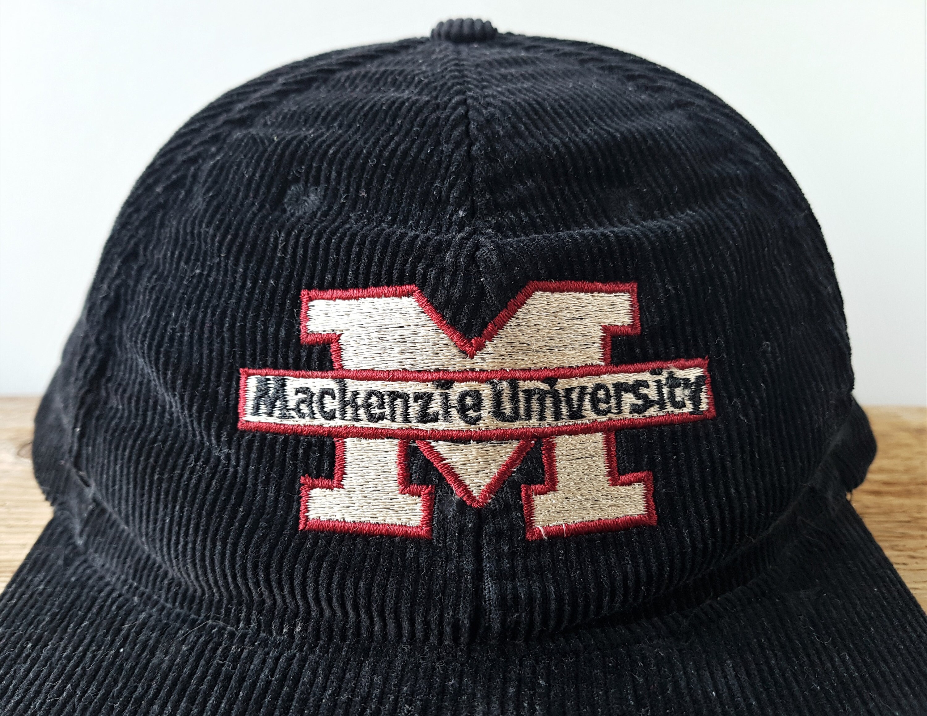 Vintage 80s Mackenzie University Corduroy Trucker Hat - Made in Canada ...