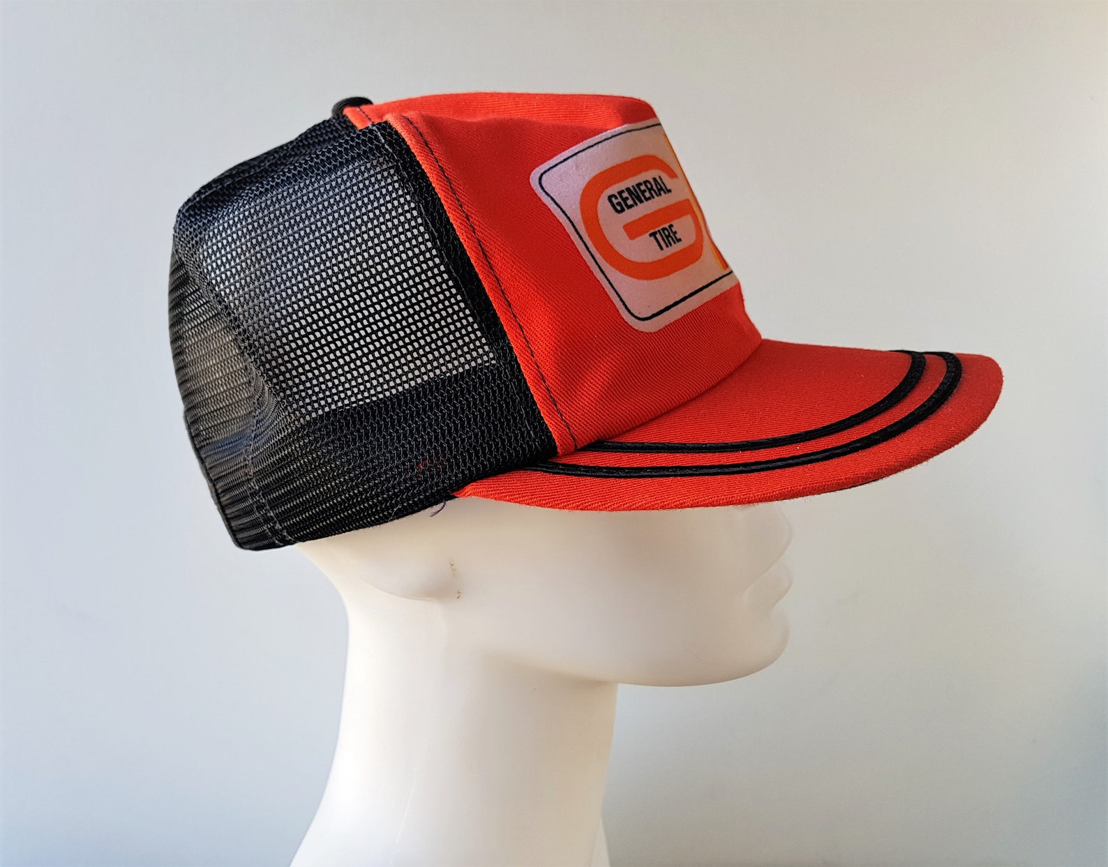 Vintage 1970s 80s GENERAL TIRE Regina Trucker Hat K-brand Canada ...
