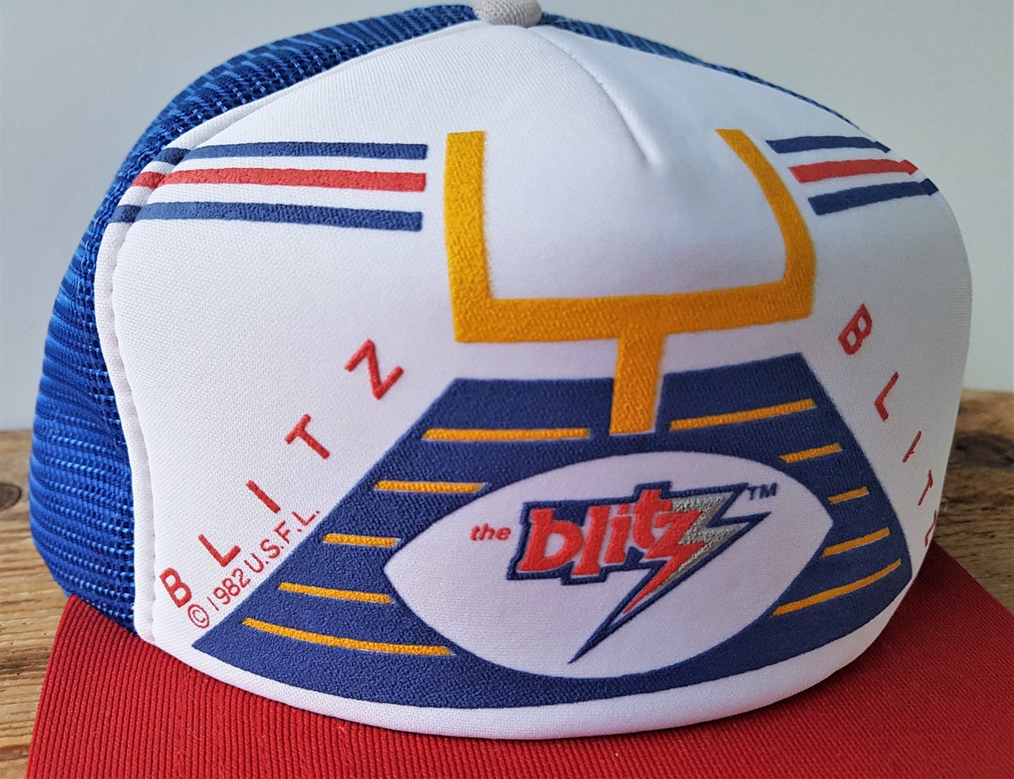 Rare Vintage 1982 Chicago BLITZ Defunct USFL Trucker Hat | Etsy