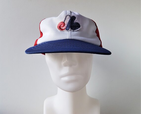 Montreal EXPOS Original Vintage 70s 80s Trucker Hat B… - Gem
