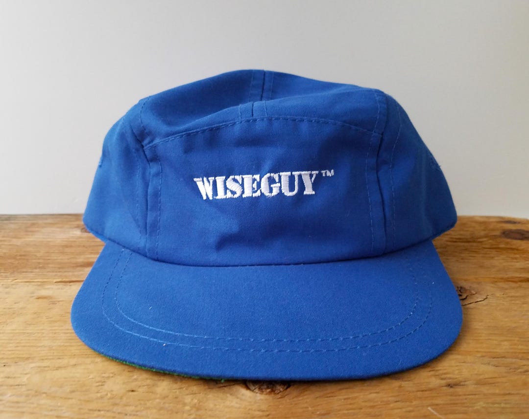 Vintage WISEGUY 1987-1990 CBS Crime Drama TV Series Promo Hat - 5 Panel ...