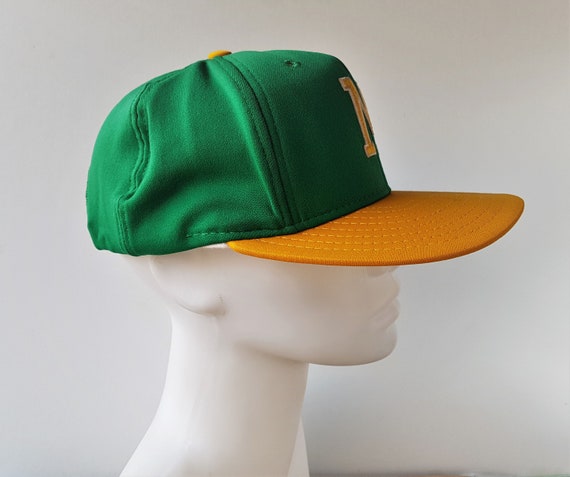 Vintage 80s AJD Double Knit Letter "M" Logo Snapback … - Gem