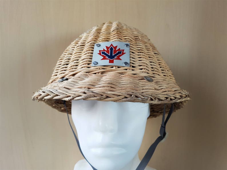 Rare Historic Chinese Worker Hard Hat Vintage 40s Bamboo | Etsy