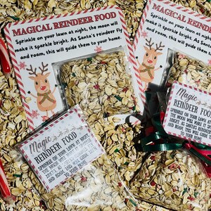 Magic Reindeer Food for Christmas Stocking Stuffers for Kids Christmas ...