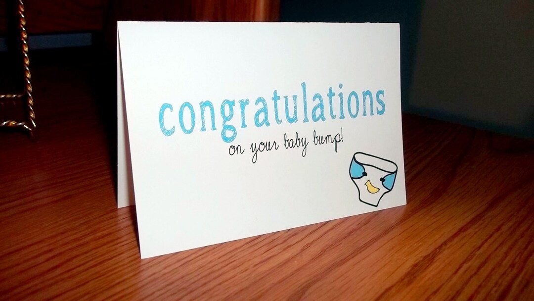 Funny Pregnant Congratulations Card Pregnancy Card - Etsy Funny Pregnant Congratulations Card Pregnancy Card - Etsy