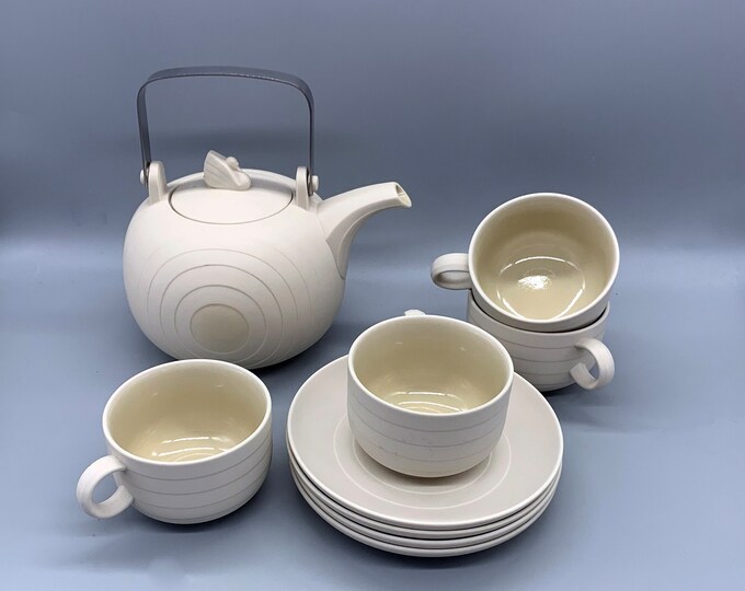 Vintage, Stylish 70s, Hornsea Pottery Concept Swan Cream Teapot With ... Vintage, Stylish 70s, Hornsea Pottery Concept Swan Cream Teapot With ...
