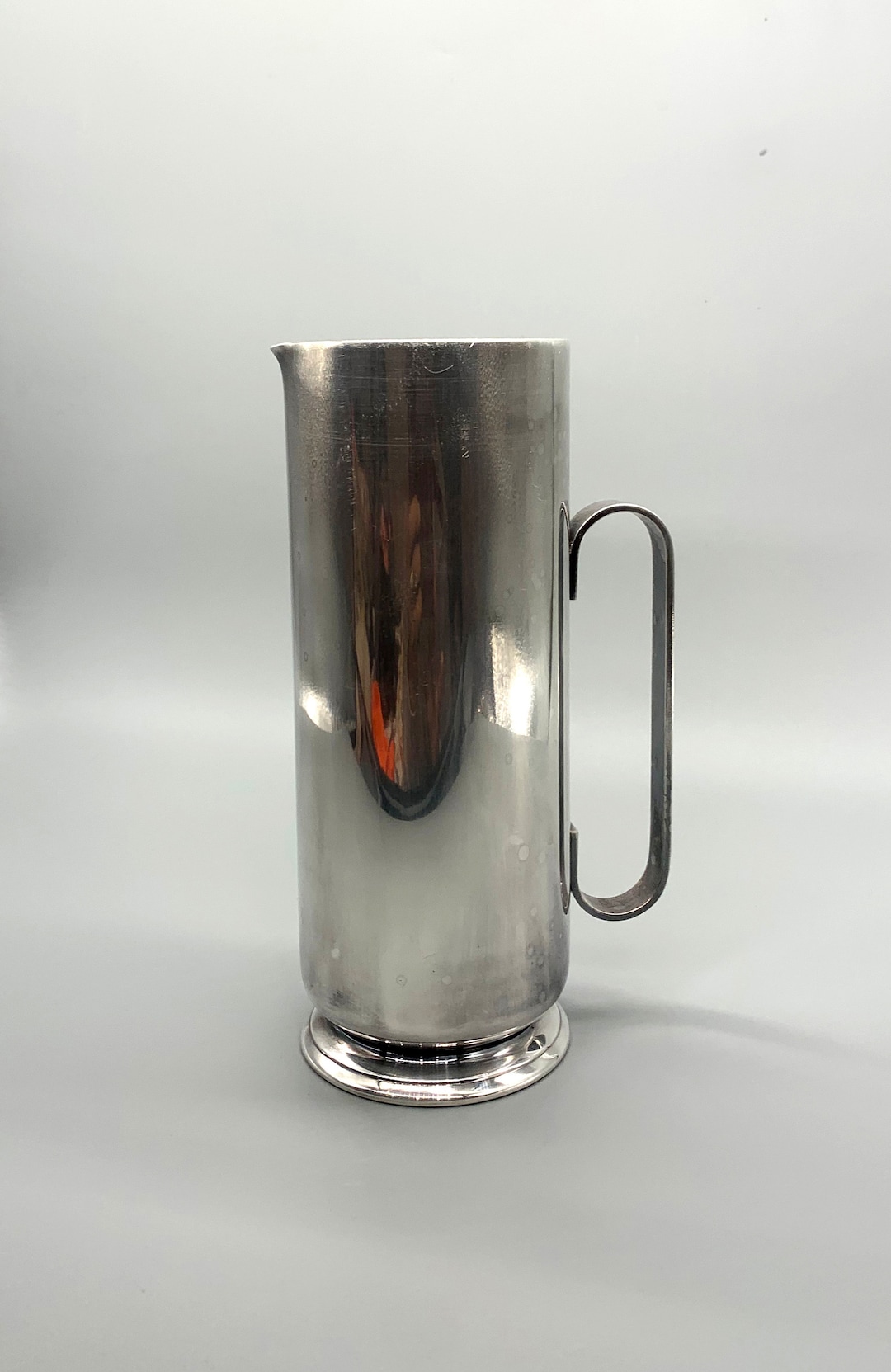 Mid Century Modern Oneida Silver Plated Vintage Jug/pitcher Modernist ...