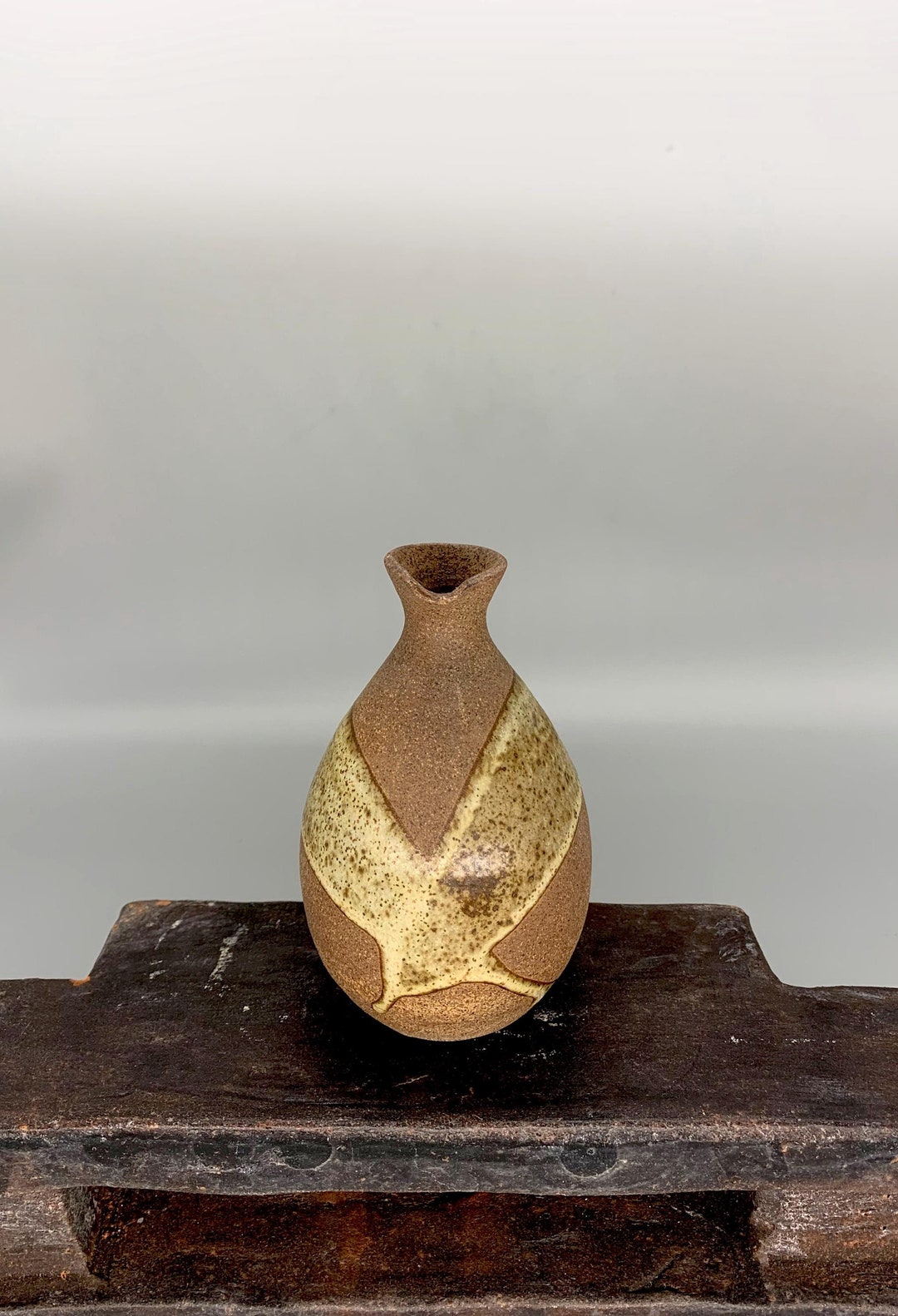 Vintage Studio Pottery Tokkuri Bottle Vase by British Potter Terry ...