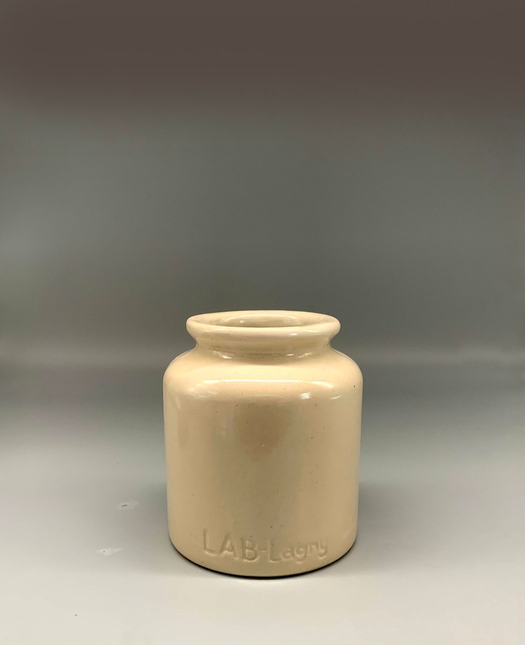 French Vintage LAB Lagny Mustard Pot French Cottage Chique - Etsy