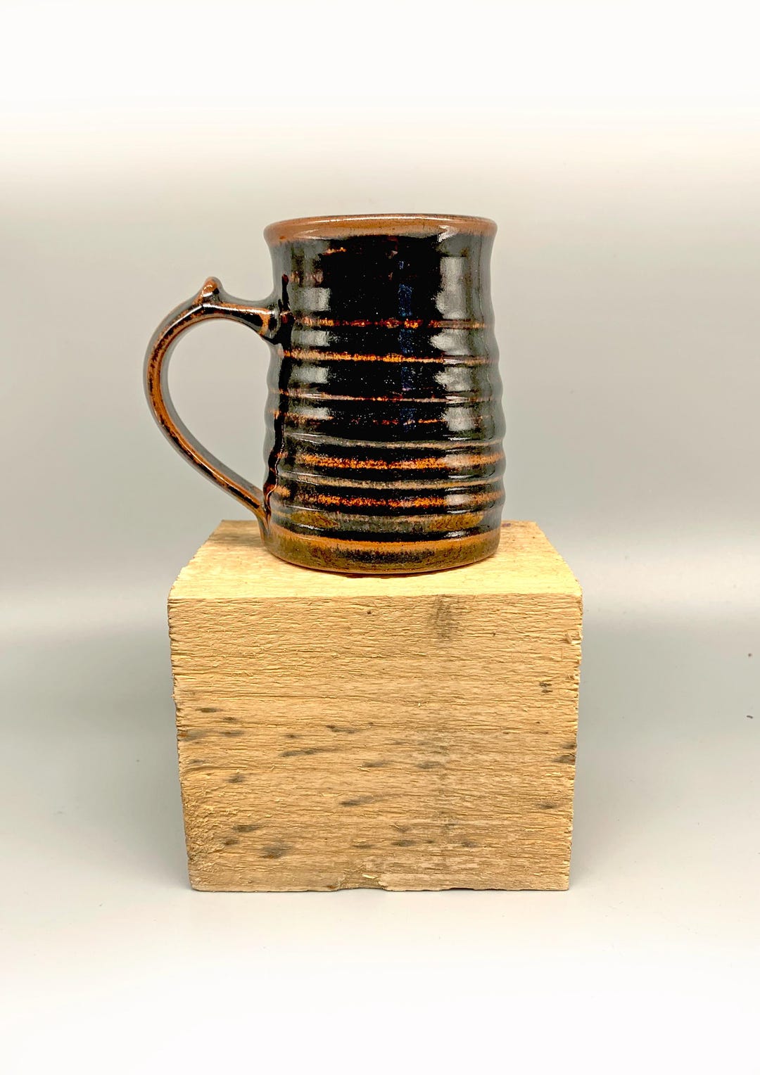 Studio Pottery Mug Salt Glazed Mug Handmade Mug Hand-thrown Mug - Etsy