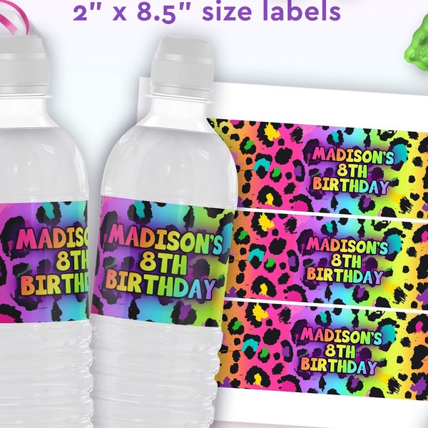 Cheetah Labels - Etsy