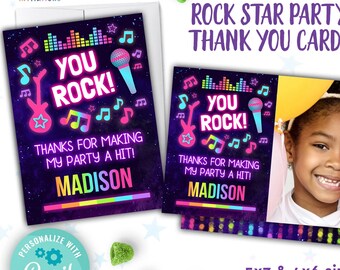 Rock Star Thank You | Etsy