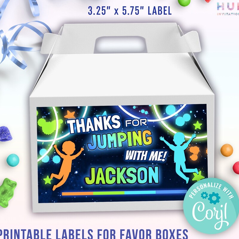 Trampoline Party Favors - Etsy