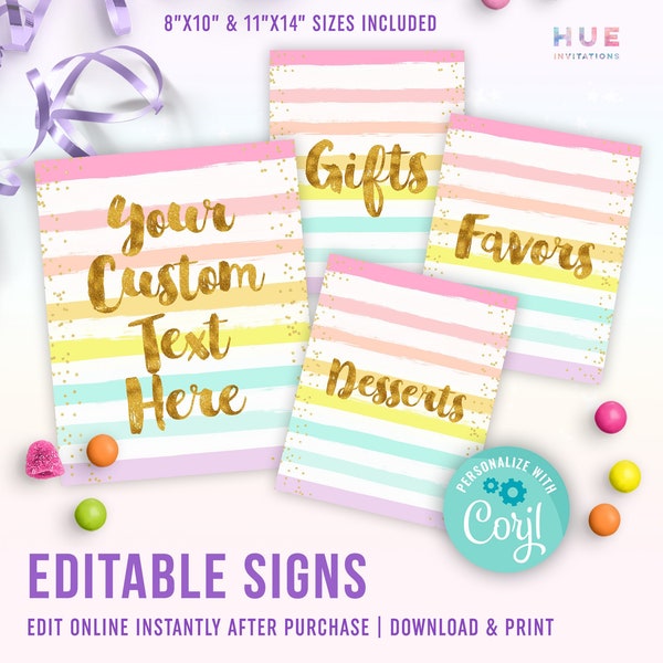 Rainbow Signs - Etsy