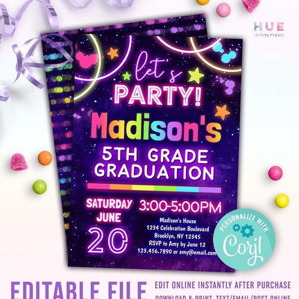 Rainbow Graduation - Etsy