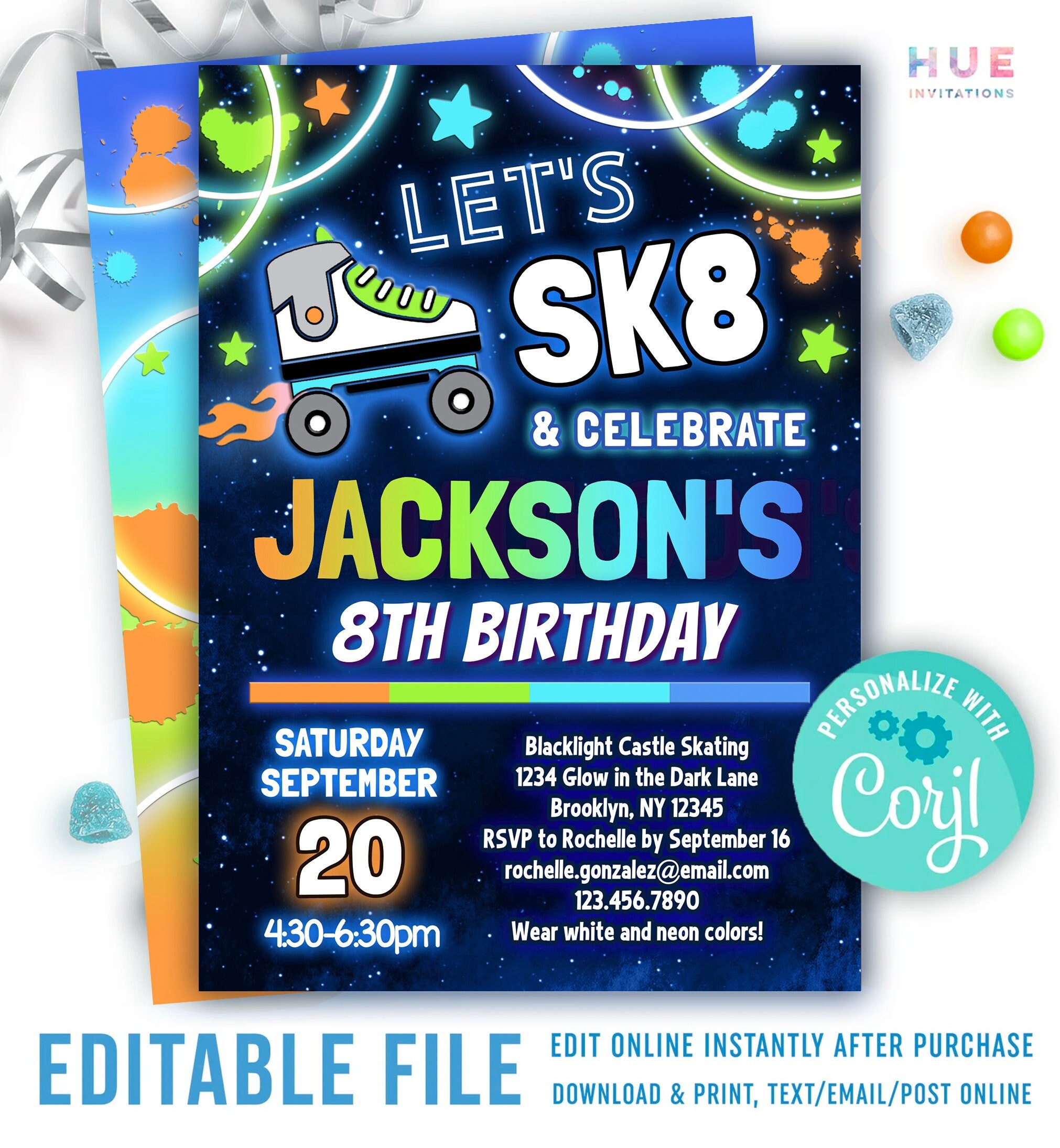 Sk Invitations - Etsy