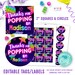 Pop Fidget Birthday Party Favor Tags or Labels Instant Download Thanks ...