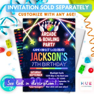 Boys Arcade Party VIP Pass Printable Template for Lanyards | Game on ...