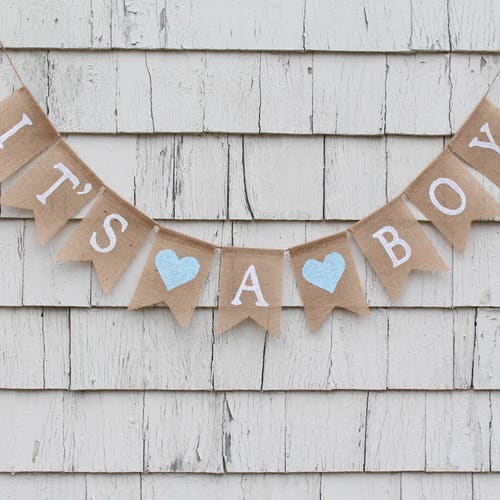 Sweet Baby Boy Banner Rustic Baby Boy Shower Decorations - Etsy