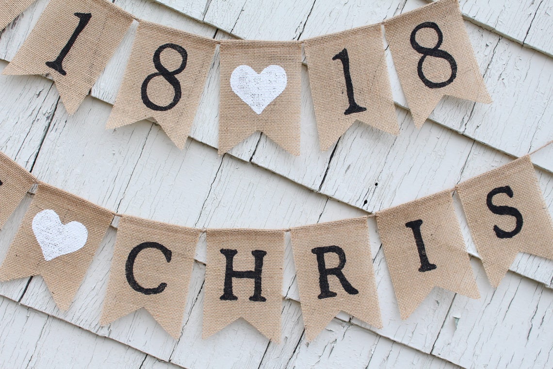 Couples Shower Decorations Coed Wedding Shower Banner | Etsy