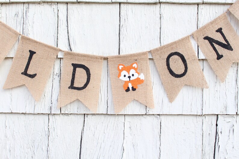 Wild One Banner Woodland Wild One Birthday Party Woodland - Etsy