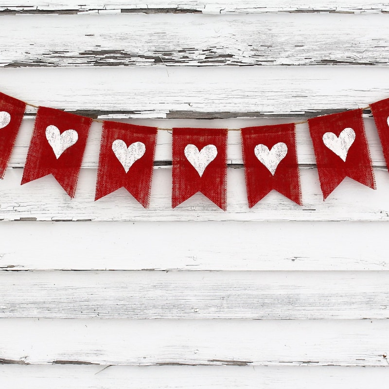 Valentine Banner - Etsy