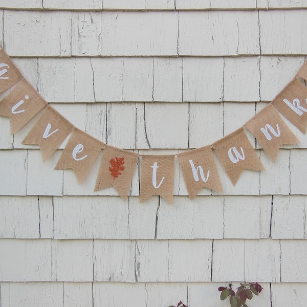 Give Thanks Sign - Etsy