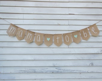 Mama to Be Banner | Etsy